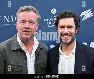 Newport Beach, USA. 06th June, 2025. Adam Brody arriving to the Newport ...