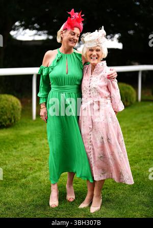 Belles Berry and Mary Berry ahead of Derby Day of the Betfred Derby ...