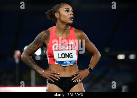 Mckenzie Long of United States of America competing in the Women's 200 ...