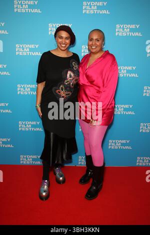 Sydney, Australia. 7th June 2025. L-R: Tbc and Robyn Malcolm attend the ...