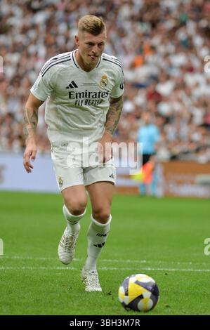 Toni Kroos during the match between RCD Espanyol and Real Madrid CF ...