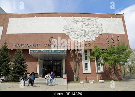 The National Museum of Mongolia in Ulaanbaatar, Mongolia Stock Photo ...