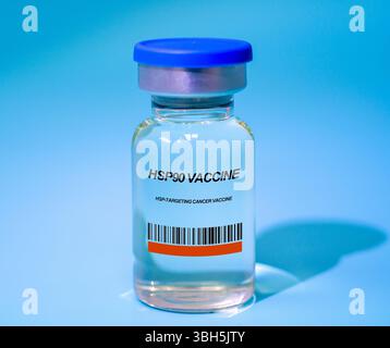 Heat shock protein 90 (Hsp90) chaperone complex, molecular model. Hsp90 ...