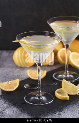 Lemon drop martini with zest offers a sophisticated twist to a cocktail ...