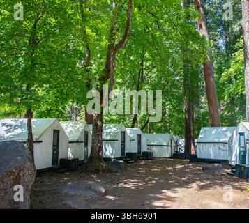 Curry Village, also known as Camp Curry, offers a unique Yosemite ...