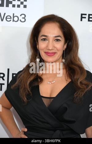 Purva Bedi attends the "Relay" US Premiere at Tribeca Festival on June ...
