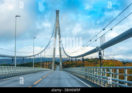 Halogaland Bridge in Narvik - Norway Stock Photo - Alamy