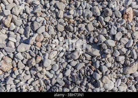 Natural background of small colored pebbles on the beach Stock Photo ...