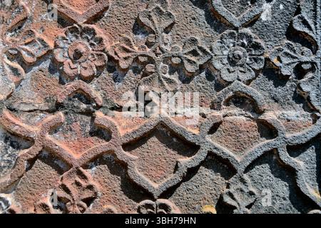 Partial view of the Teen Darwaja, Panhala Fort, also known as Panhalgad ...