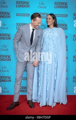 Tom Hiddleston and Zawe Ashton at "The Night Manager S2" UK TV premiere ...