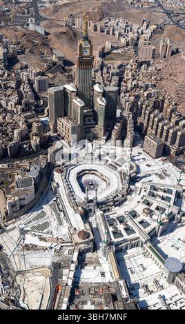 A general view of Muslims perform the Tawaf circumambulation around ...