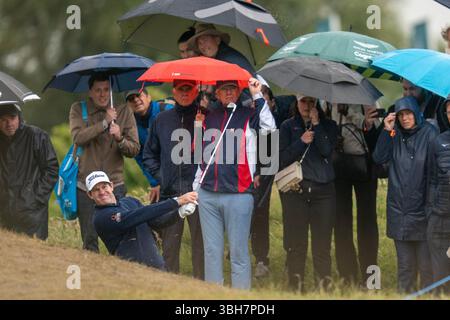 Ricardo Gouveia of Portugal during round three of the World Cup of Golf ...