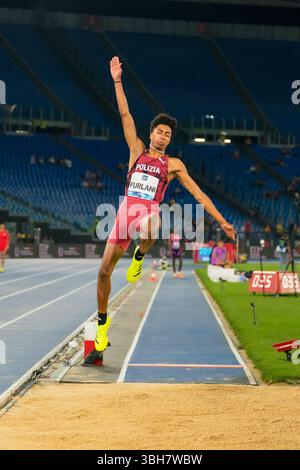 Mattia Furlani (ITA) Long Jump Men during the Meeting de Paris Indoor ...