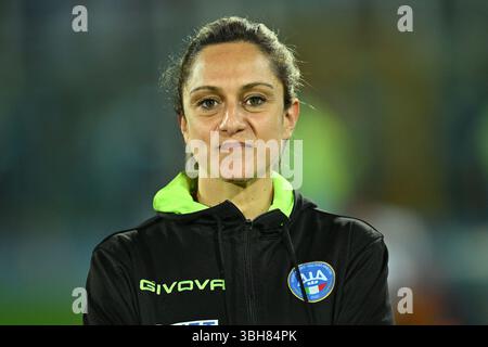 Pescara, Italy. June 7, 2025. Referee Andrea Calzavara participates in ...