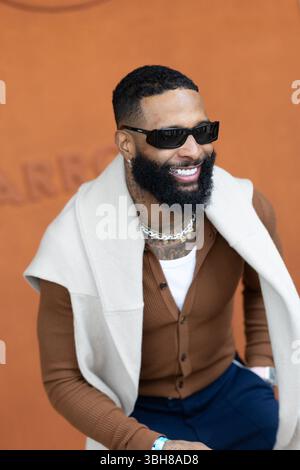 Odell Beckham Jr. at Village for Men's Final during the 2025 French ...
