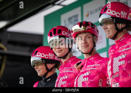 Nina Berton – EF Education - Oatly competing in the Stage 5 Doetinchem ...
