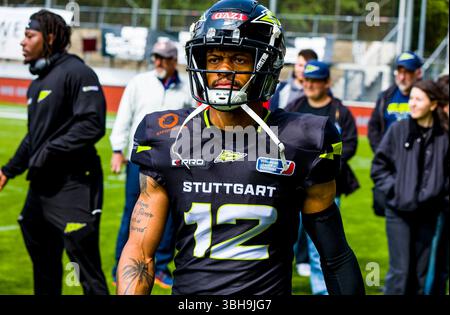 Raheem Wilson (Stuttgart Surge, #12), Terryon Robinson (Hamburg Sea ...