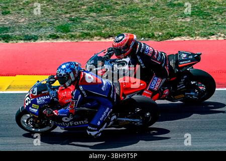 Manuel Gonzalez of Spain and Liquid Moly Dynavolt Intact GP competes ...