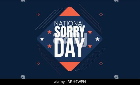 National Sorry Day, Honouring the Stolen Generations Stock Vector Image ...