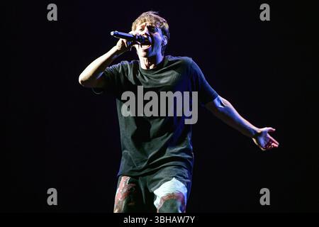 Buenos Aires (8th Jun 2025). Argentinian rapper Paulo Londra, Tour 2025 ...