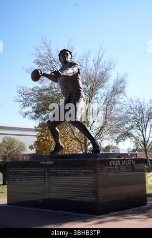 Oklahoma Sooners quarterback Kyler Murray (1) during the Oklahoma ...