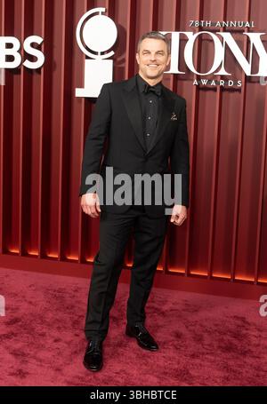 Chris Nave attends 78th annual TONY awards at Radio City Music Hall in ...