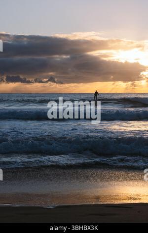 Sydney at dawn under clouds Stock Photo - Alamy