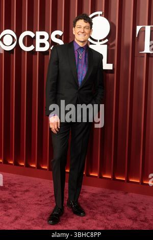 Gabriel Ebert attends 78th annual TONY awards at Radio City Music Hall ...