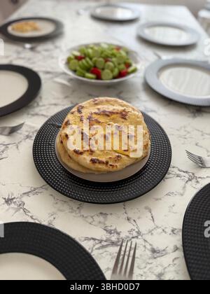 Turkish traditional flaky (katmer) bread Stock Photo - Alamy
