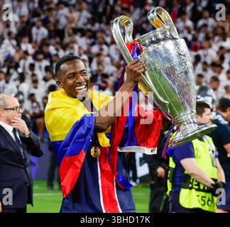 Willian Pacho of Paris Saint-Germain seen during the UEFA Champions ...