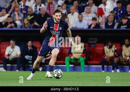 Khvicha Kvaratskhelia of Paris Saint-Germain seen during the UEFA ...