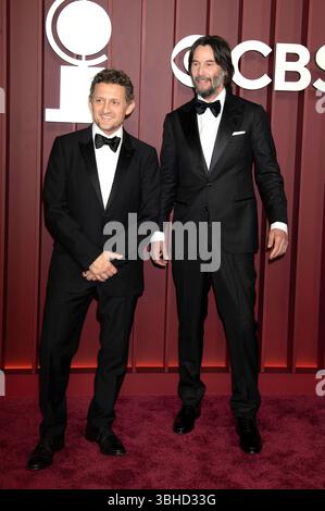 Keanu Reeves bei der Verleihung der 51. Saturn Awards 2024 im Los ...