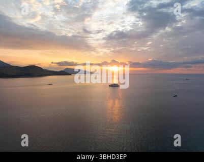 Marine landscape from a boat Stock Photo - Alamy