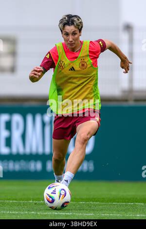 Training der deutschen Frauenfußball-Nationalmannschaft Bremen , 26.5. ...