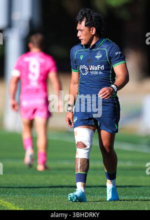 Tukwila, Washington, USA. 8th June, 2025. DUNCAN MATTHEWS and SIAOSI ...