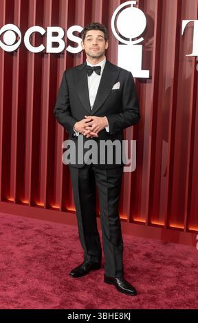Jeremy Jordan attends The 78th Annual Tony Awards at Radio City Music ...