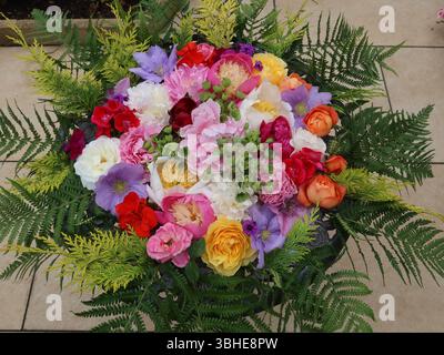 Flaming June: the English garden provides an abundance of blowsy ...