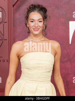 Jess Val Ortiz attends 78th annual TONY awards at Radio City Music Hall ...