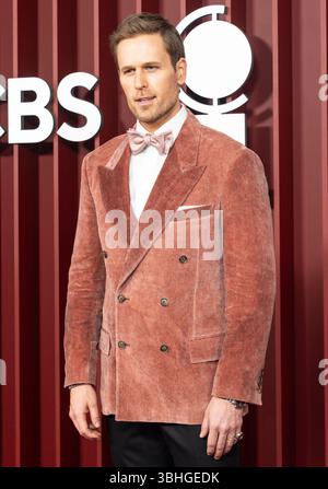Actor Dan Amboyer attends the NY premiere of Blind at the Landmark ...