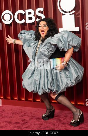 Ashley Longshore attends the Tony Awards at Radio City Hall in New York ...