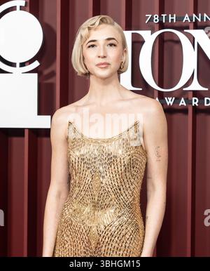 Julia Knitel attends the 78th Annual Tony Awards at the Rockefeller ...