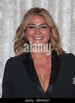 Natalie J Robb attending the British Soap Awards 2025 at the Hackney ...