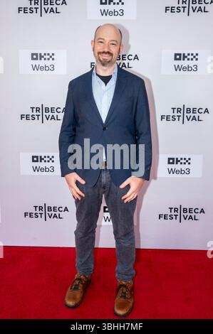 Lance Kramer attends the "Holding Liat" Premiere during the 2025 Tribeca Festival at Village ...