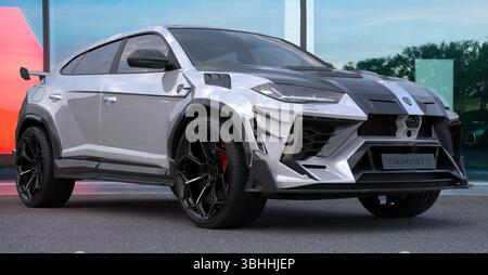 luxury off-road car Lamborghini Urus MANSORY Stock Photo - Alamy