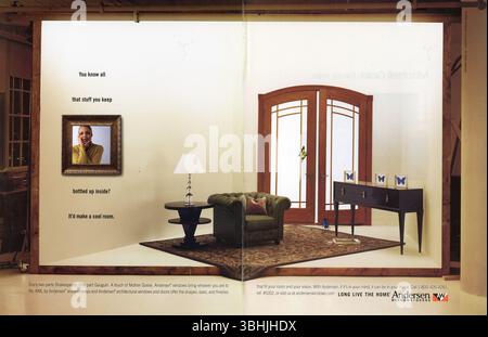 Vintage "House & Garden" magazine July 2005 issue advert, USA Stock ...