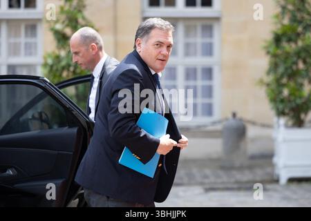 Philippe Tabarot, Minister of Transport at the Hotel de Matignon ...