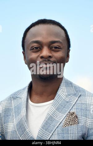Actor Marc Zinga posing during a photocall on the occasion of the ...