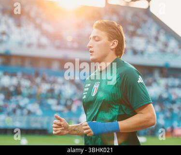 Mateo Retegui and Moise Kean during the FIFA World Cup 2026, Qualifiers ...