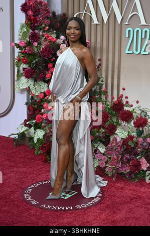 Ryan Destiny bei der Verleihung der 25. BET Awards 2025 im Peacock ...