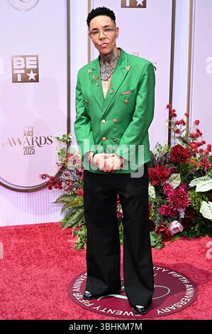 Carter The Body bei der Verleihung der 25. BET Awards 2025 im Peacock ...